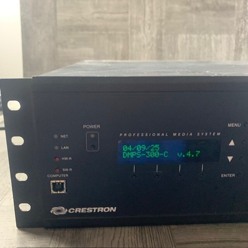 Crestron DMPS-300-C HDMI Rack Mount Pro Digital Media Presentation ...