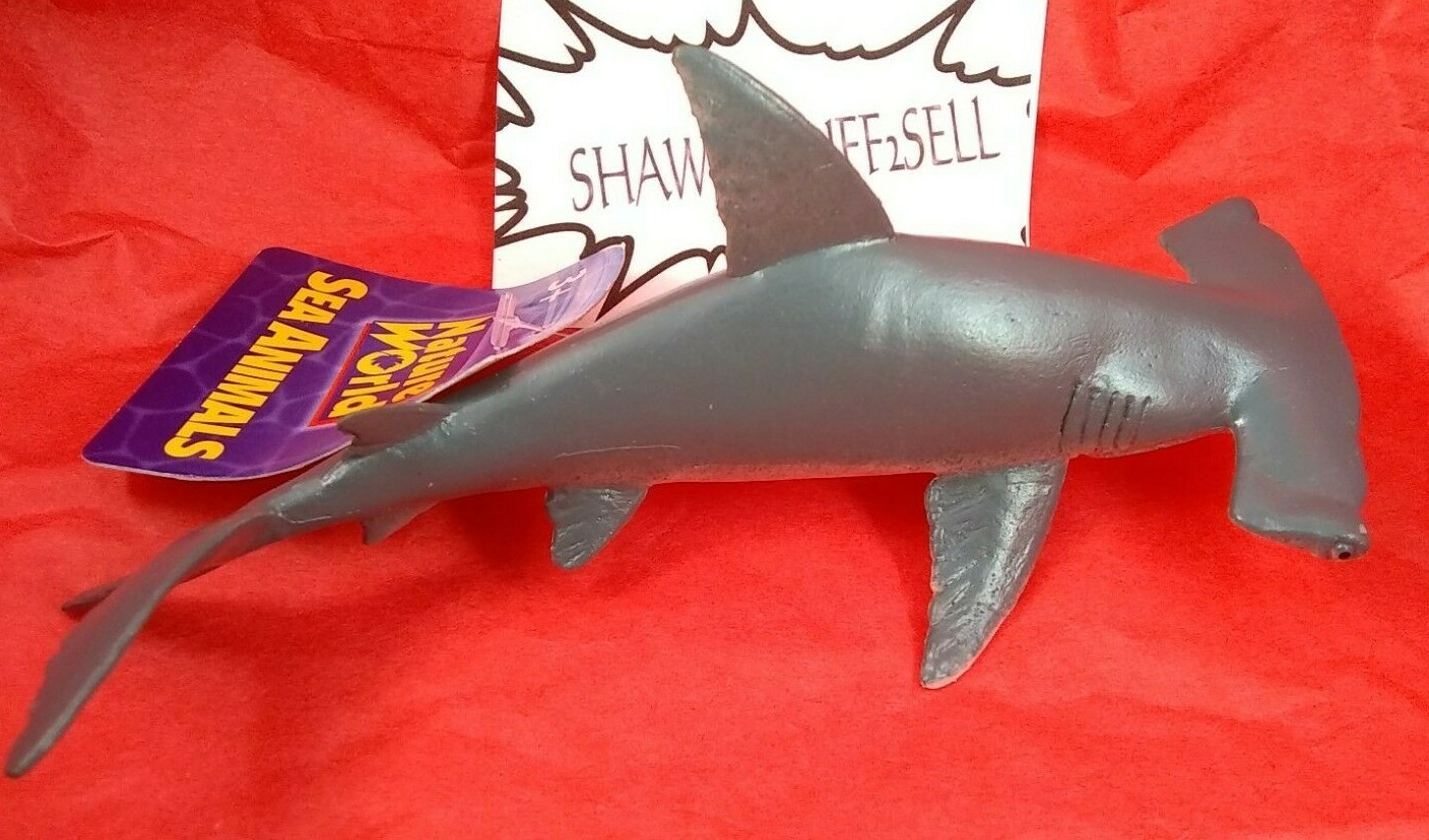Hammerhead Shark Nature World Boley Realistic Figure PVC figurine Ocean ...