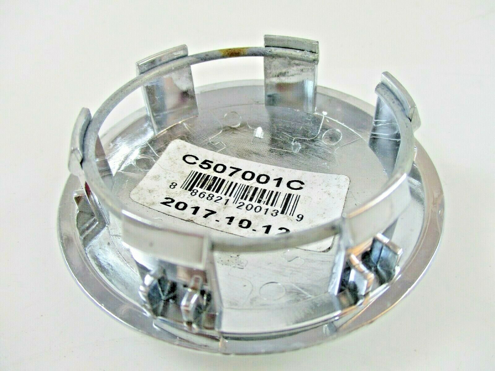 HURST CHROME/ BLACK /RED CUSTOM WHEEL CENTER CAP* #C507001C (FOR 1 CAP ...