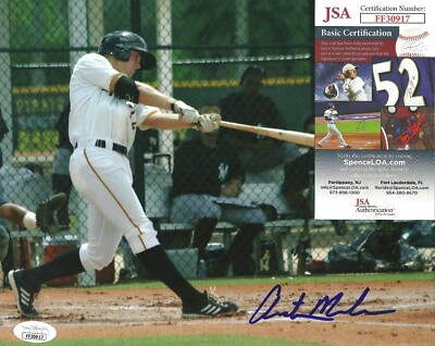 Austin Meadows Signed Auto 8x10 Photo JSA COA Pittsburgh Pirates Tampa ...