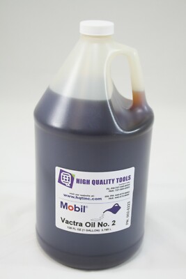 1 GALLON MOBIL VACTRA WAY OIL #2 for BRIDGEPORT, HAAS MILLS & HARDINGE ...