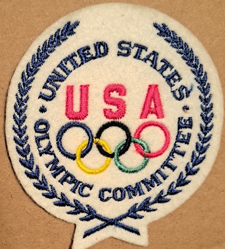 United States USA Olympic Committee embroidered Iron on patch | eBay