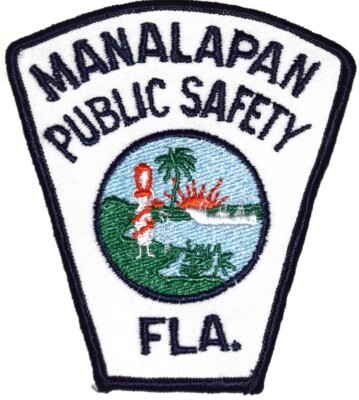 MANALAPAN – PUBLIC SAFETY - FLORIDA FL Sheriff Police Patch STATE SEAL ...