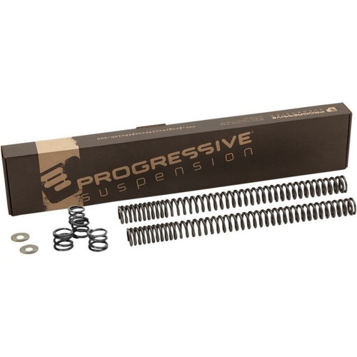Progressive Replacement Front Fork Springs Kit Harley 41mm FLH FL/FX ...