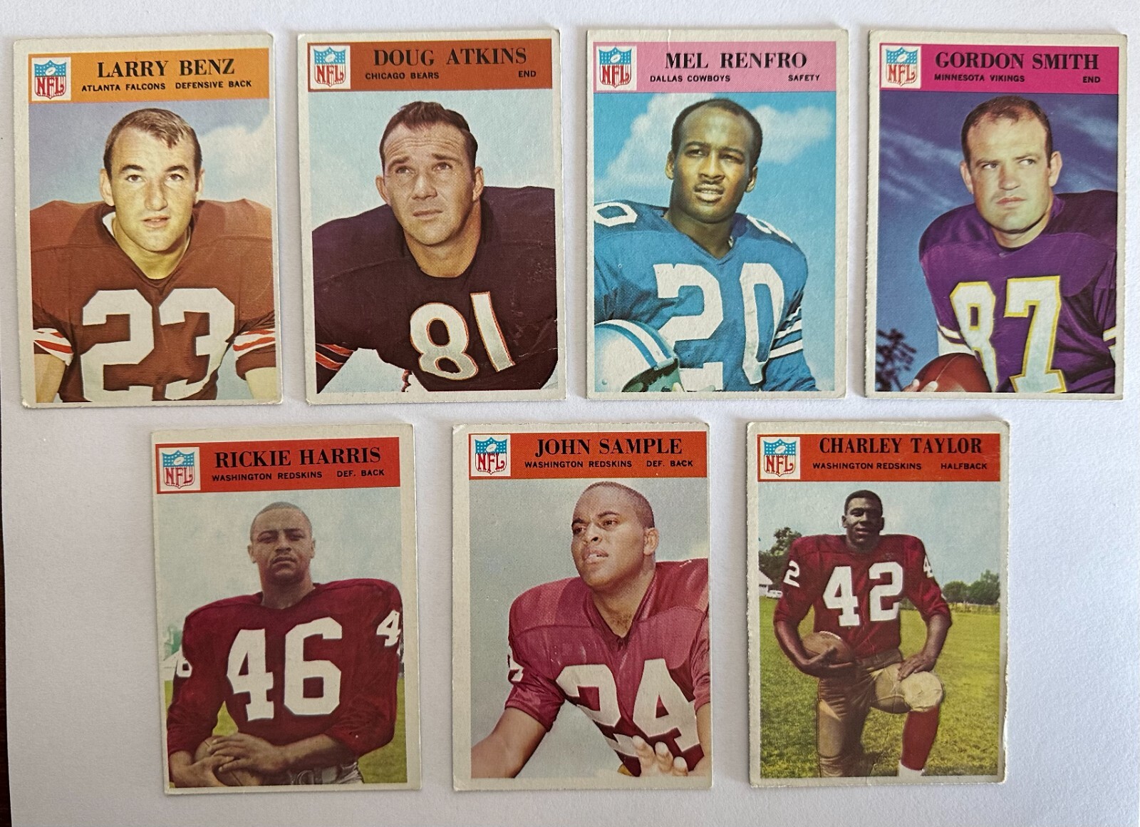 1966 Philadelphia Football Cards - YOU PICK - COMPLETE YOUR SET | eBay