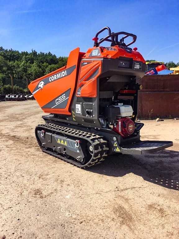Cormidi C55 Hi Tip Tracked Dumper - Honda engine - 716mm wide | eBay UK