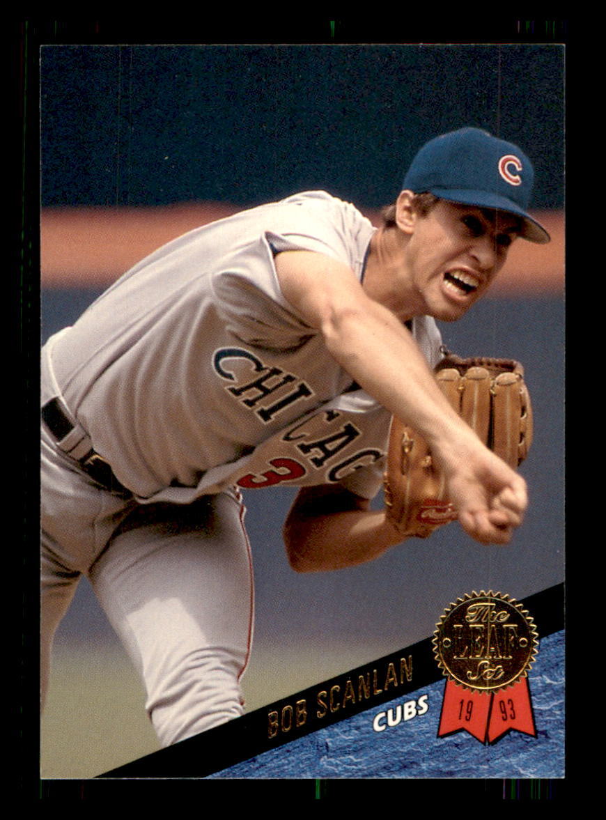 1993 BASEBALL 1993 Leaf Bob Scanlan Chicago Cubs #13 1 | eBay