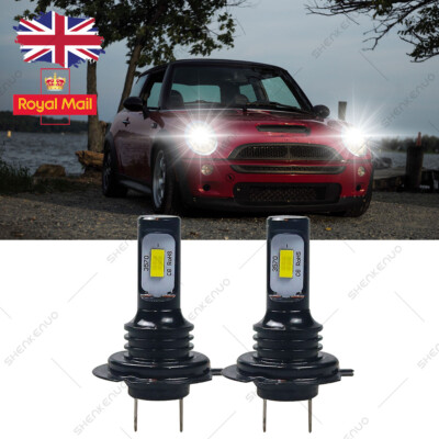 FOR Mini Cooper S R53 1.6 Upgrade H7 High Beam LED Headlight Bulb ...
