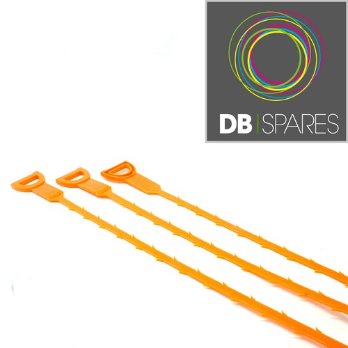 3x SINK PLUG HOLE DRAIN UNBLOCKER CLOG HAIR REMOVAL CLEANER TOOL | eBay UK