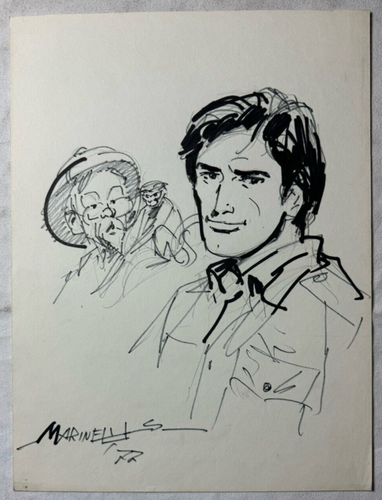 Steve Demon - Original Board By Silvano Marinelli - 1977 | eBay