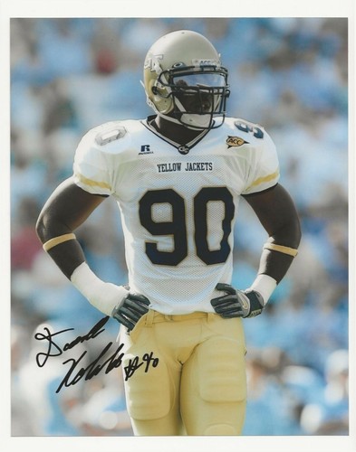 DARRELL ROBERTSON Signed/Autographed GEORGIA TECH 8x10 Photo w/COA | eBay