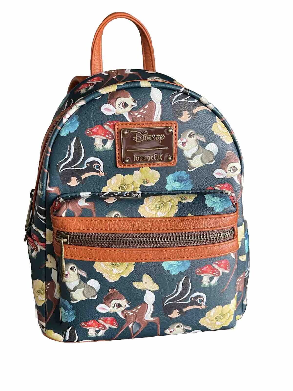 Loungefly Disney Bambi and Friends Mini Backpack Blue… - Gem