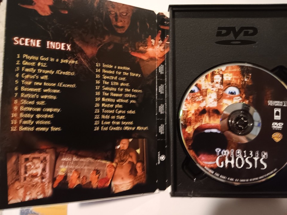 THIRTEEN GHOST DVD Horror Dark Castle RAH DIGGA Robert Zemeckis 2001 | eBay