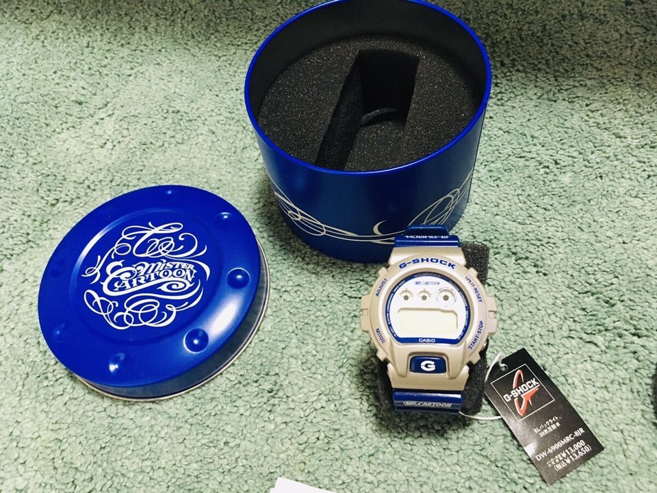 Rare Brand New Mr. Cartoon G SHOCK Limited Model CASIO Lowrider Chicano ...