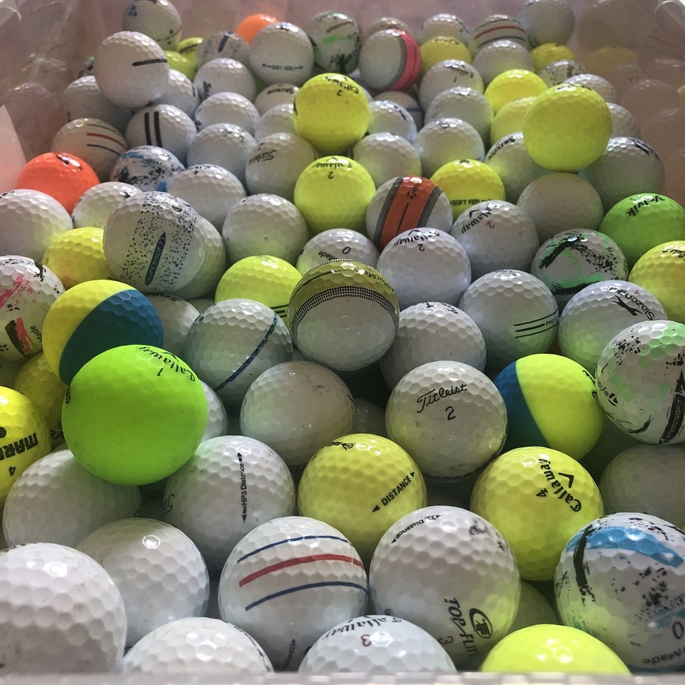 40 MIXED GOLF BALLS GRADE B CALLAWAY,TAYLORMADE, TILTEIST PREMIUM BALL ...