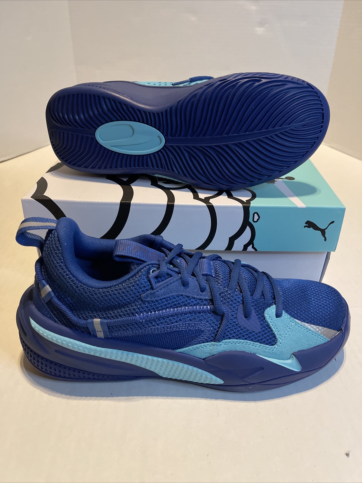 Puma RS Dreamer J Cole Sodalite Blue Mens 193990 22 Size 9 Basketball ...