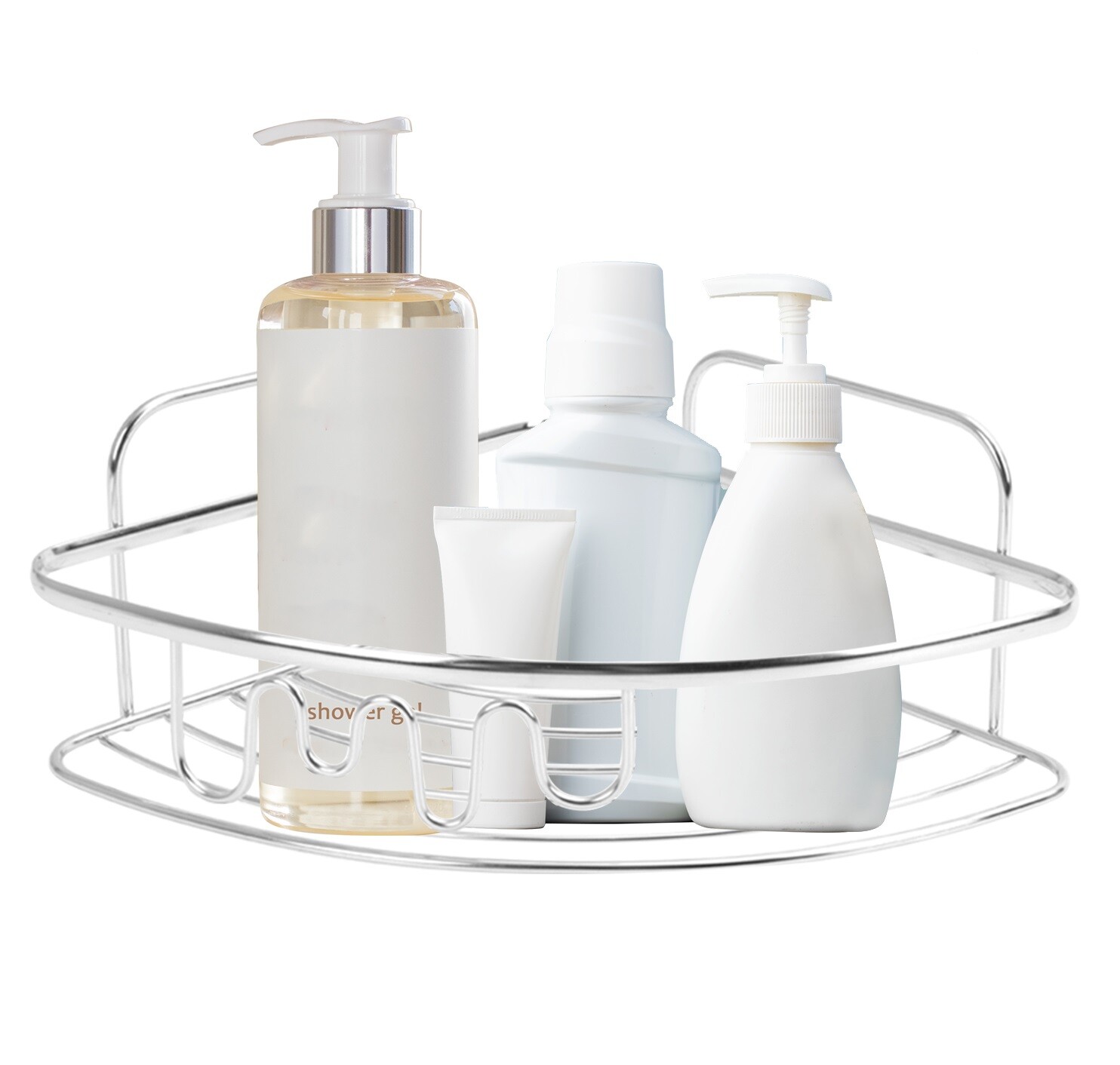 Shower Caddy Bathroom Shelf Tidy Storage Holder Rack Home Office Bath ...