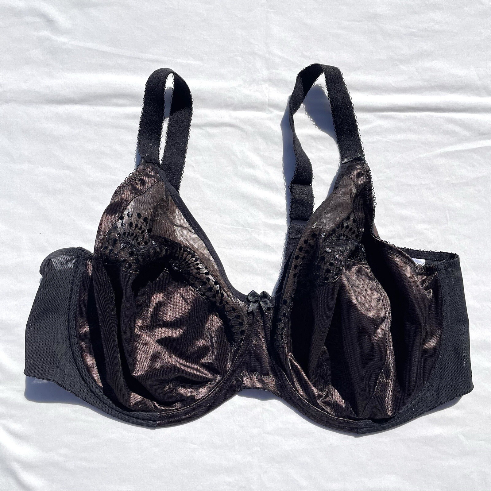 Goddess Sarah Banded Underwire Bra 44I Brown Black GD… - Gem