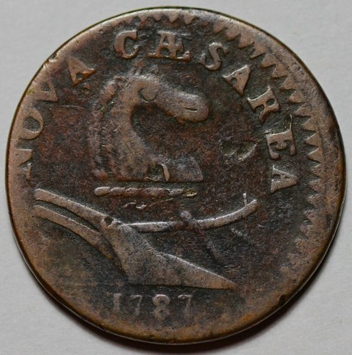 1787 New Jersey Copper Colonial Coin | eBay