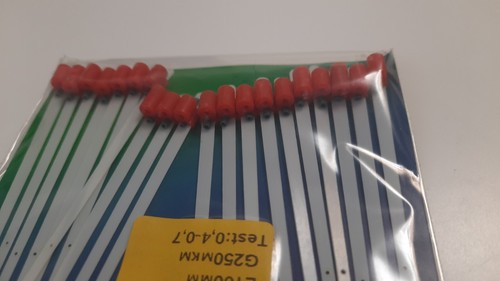 20pcs Ice Fishing Spring Bobbers Indicators Lavsan 250mk Test 0.4-0.7 ...