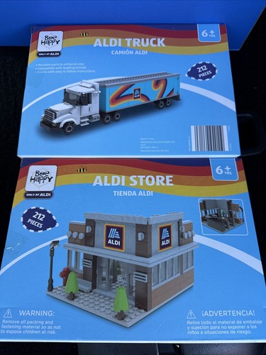 Bee happy ALDI LEGO Truck & Store Set Aldi Finds Building Bricks Lot ...