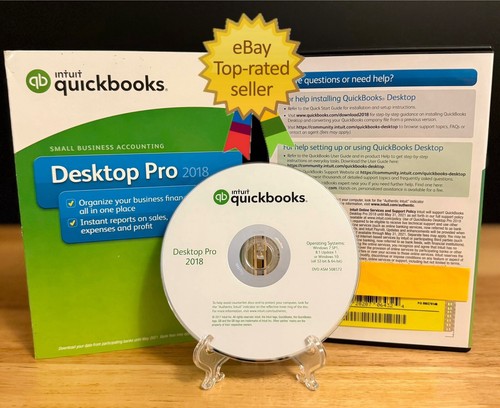 ⚡INTUIT Quickbooks Desktop PRO 2018 For Windows PC - NOT A SUBSCRIPTION ...