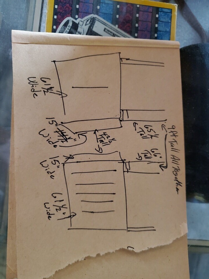 Large Oak Colonnade. Antique Room Divider Arts And Craft Colonnade. | eBay