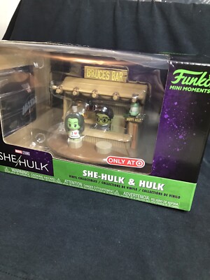 Funko Mini Moments She Hulk and Hulk Bruce’s Bar Vinyl Figure | eBay