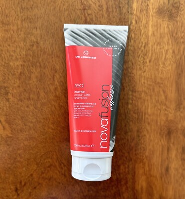 DELORENZO NOVAFUSION INTENSE RED SHAMPOO 200 ML DE LORENZO NOVA FUSION ...