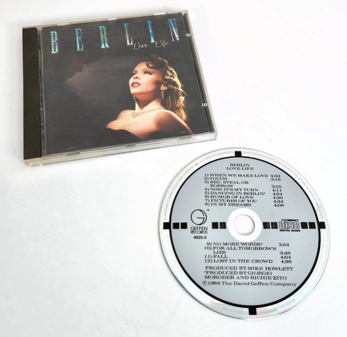 Berlin Love Life CD 1984 Target Geffen 4025-2 Made in Germany No More ...