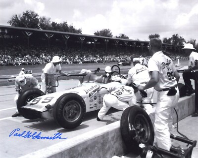PAUL GOLDSMITH AUTOGRAPHED INDY 500 8 X 10 PHOTO | eBay
