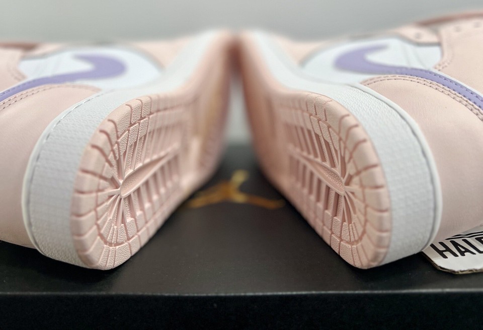 Nike Air Jordan 1 Mid GS 'Pink Wash/Violet' | Grade Sizes 3.5Y - 7Y ...