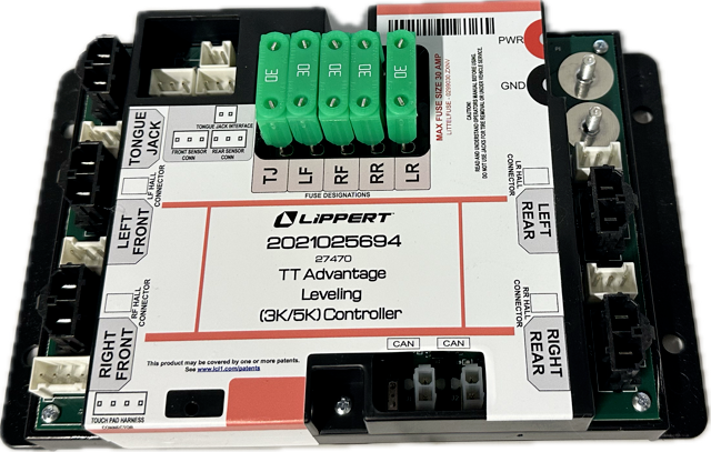 Lippert 27470 TT Advantage Leveling 3K/5K Controller Camper-Trailer-RV ...