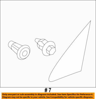 60117-12010 Toyota Cover sub-assy, front pillar, upr rh 6011712010, New ...