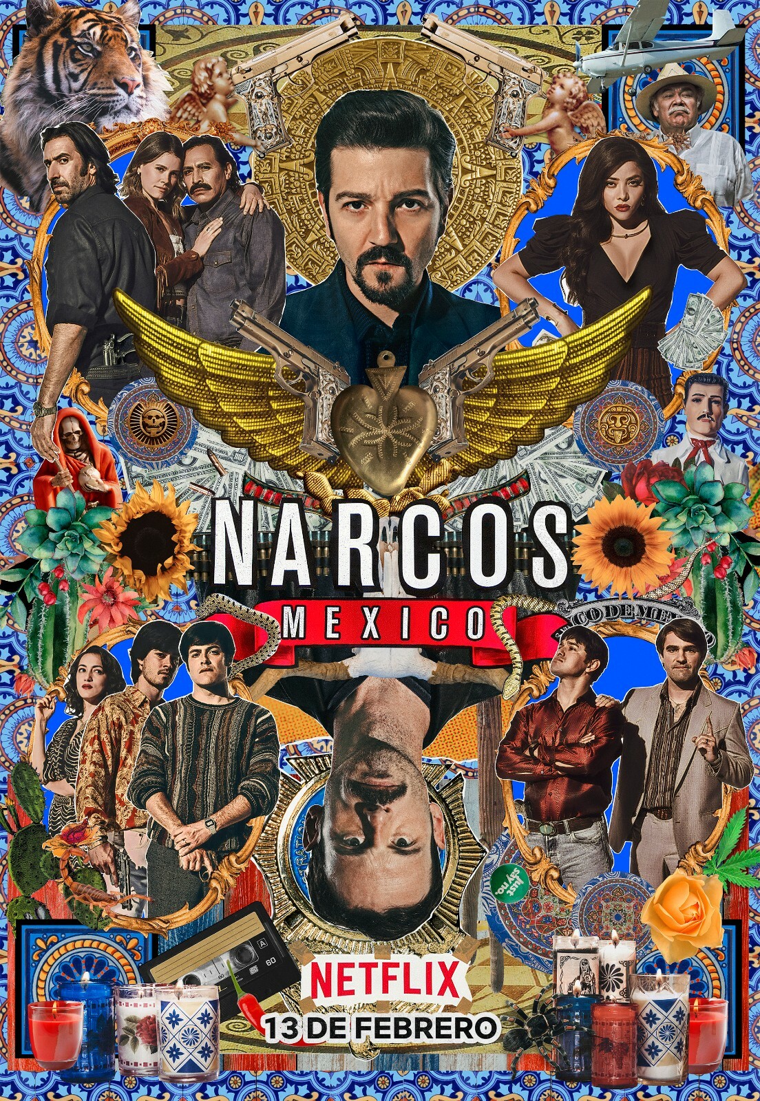 Narcos poster (a) - 11 x 17 - Diego Luna, Michael Pena | eBay