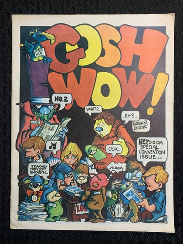 1968 GOSH WOW! Fanzine #2 VG/FN 5.0 Vaughn Bode / George Metzger | eBay