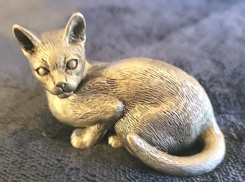 Royal Selangor Burmese Pewter Cat Figurine #7873 | eBay