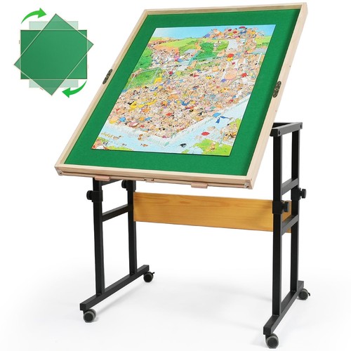 2000 Pieces Puzzle Board for Adults Gifts, Wooden Jigsaw Puzzle Table ...