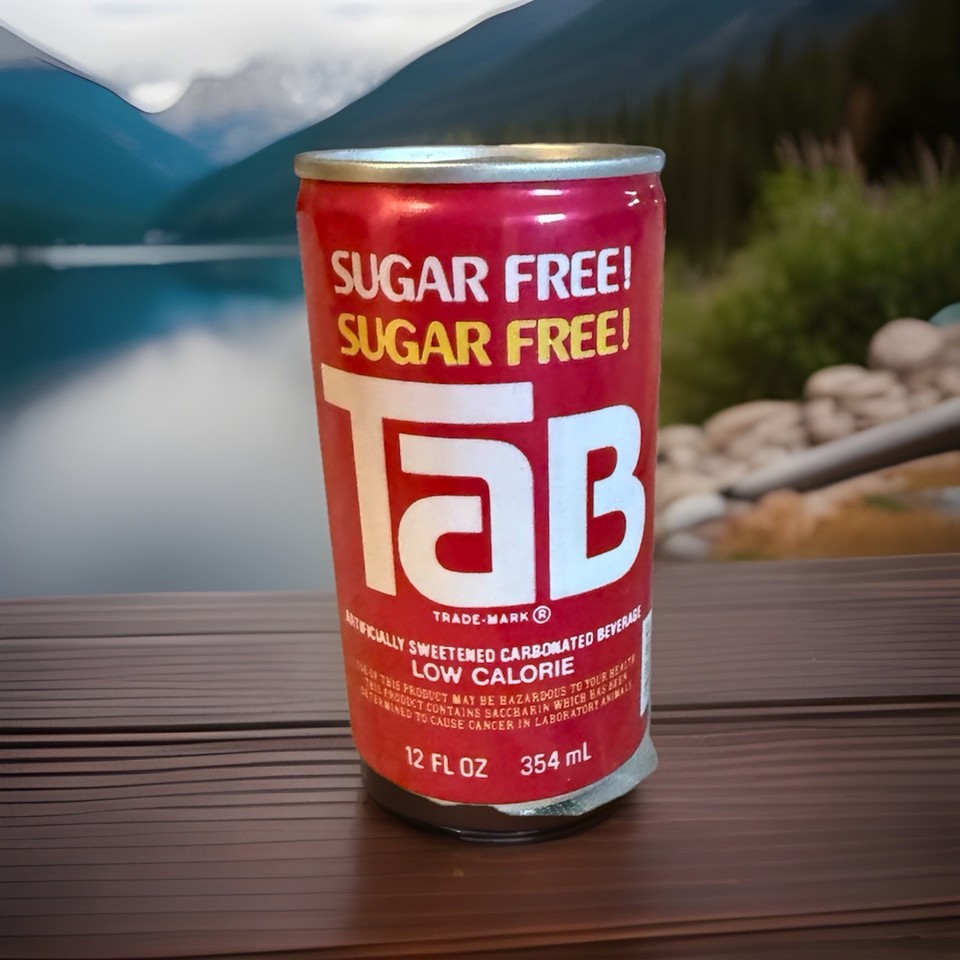 TAB Cola Can Factory-Sealed Empty Can Ultra-Rare 1970s 🌟 Vintage ...