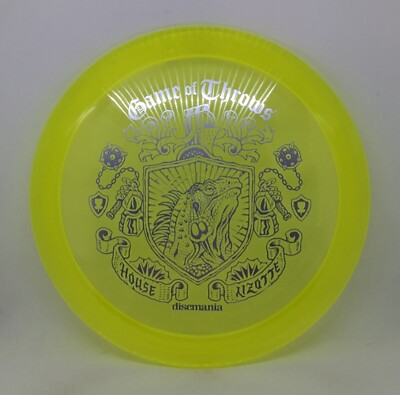 Discmania C-Line FD3 House Lizotte Game Of Throws Penned Made by Innova ...