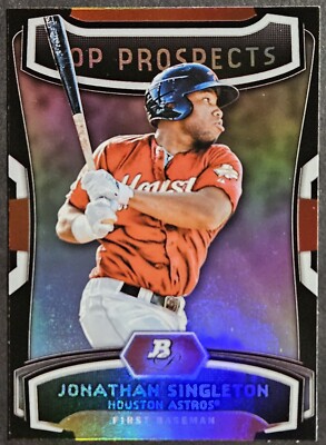 2012 Bowman Platinum Top Prospects #TP-JSN Jonathan Singleton Houston Astros | eBay