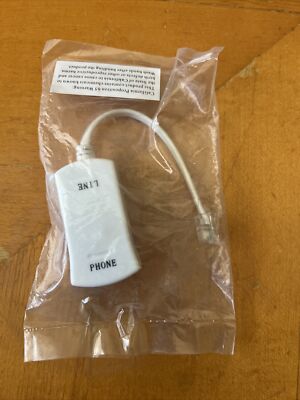 Inline DSL Phone Line Noise Filters LFT4-1 2Wire RJ-11 ADSL fax (6 Pack ...