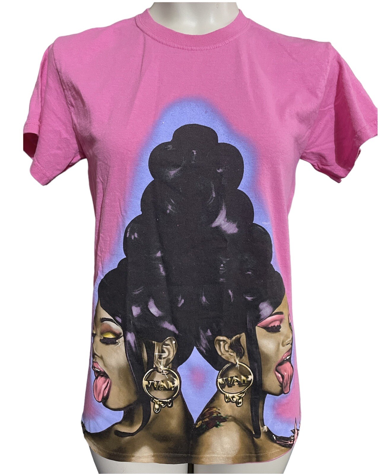 Cardi B & Megan Thee Stallion WAP Shirt in Pink Adult… - Gem