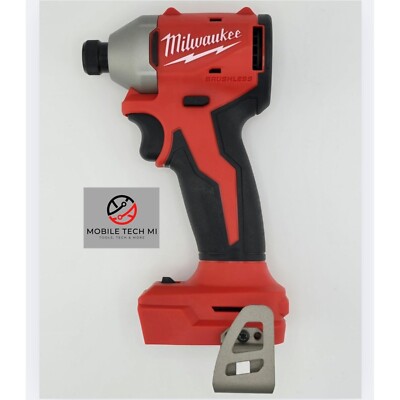Milwaukee M18 3651-20 Brushless Impact Driver 1/4" Hex Compact 3-Speed ...