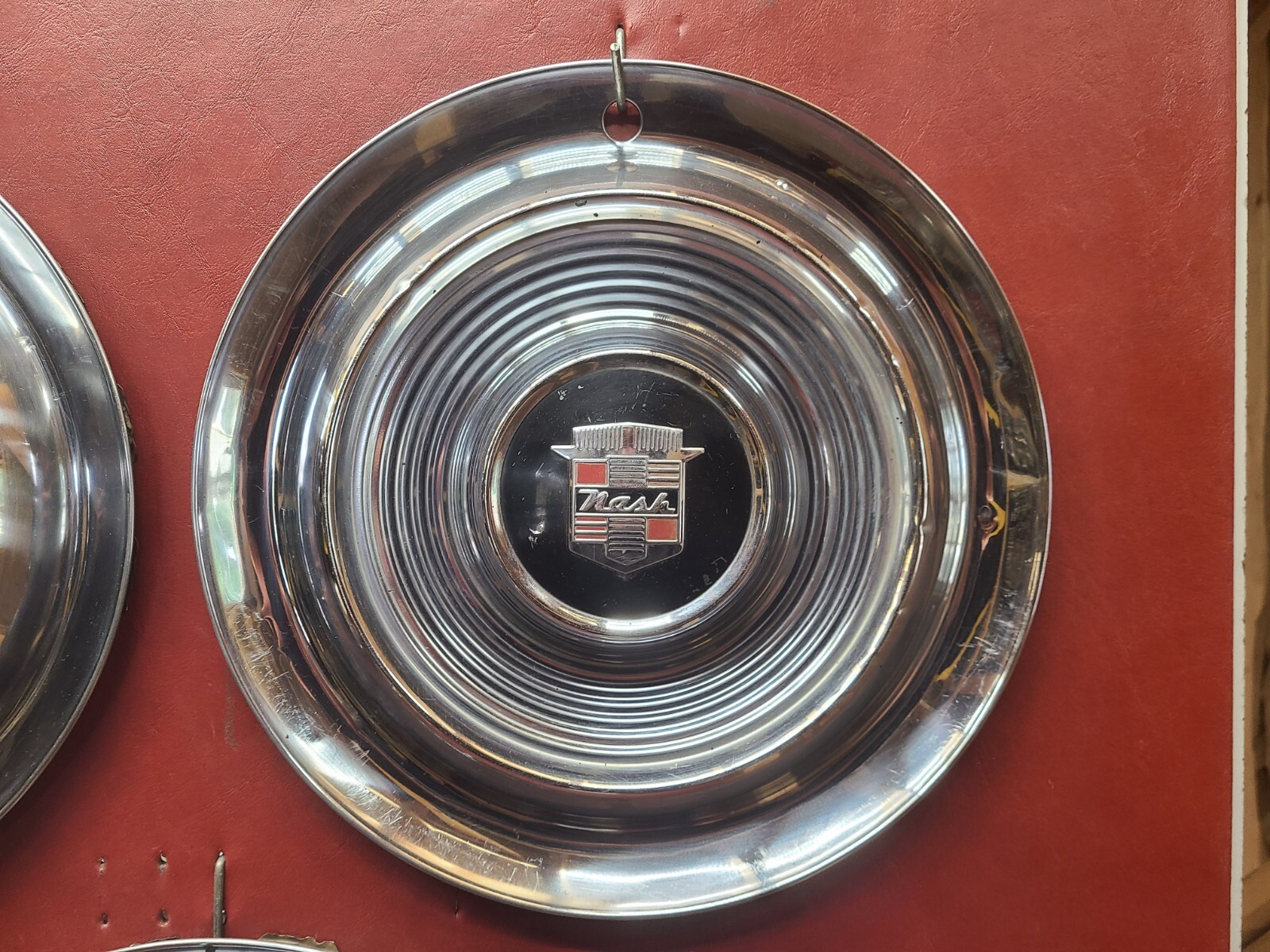 1957 57 NASH RAMBLER AMBASSADOR 14 IN HUBCAPS WHEEL COVERS CENTER CAPS ...