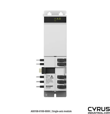 Beckhoff AX8108-0100-0000 | Single-axis module | eBay