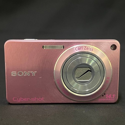 SONY Cyber-Shot DSC-W350 Digital Camera 4x 14.1MP Pink -Japanese only ...