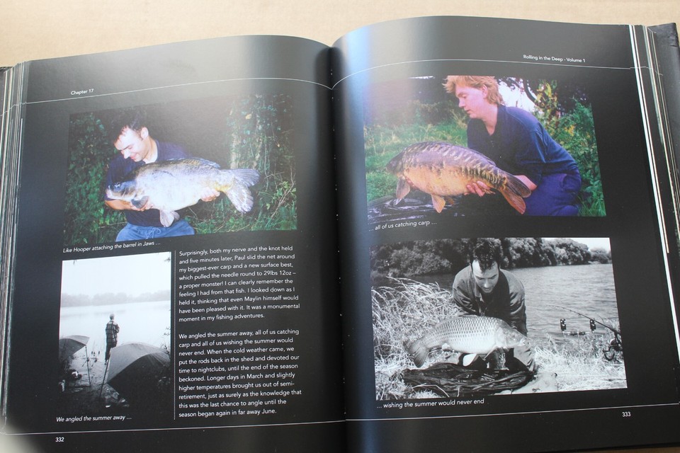 Rolling In the deep By Adam Penning - Signed Carp Fishing book | eBay UK