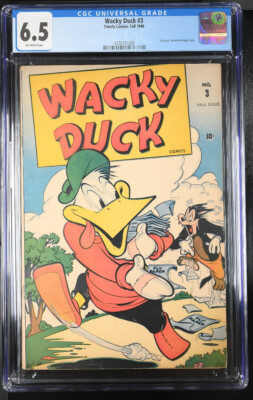 Wacky Duck #3 1946 - Timely -CGC 6.5 - Comic Book-4376331008 | eBay