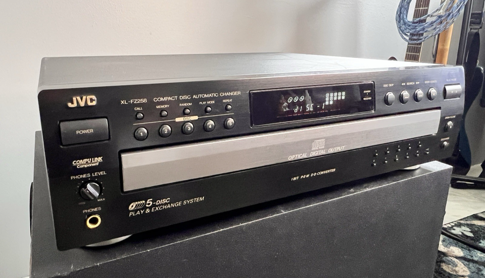JVC XL-FZ258BK CD 5 Disc Changer | eBay